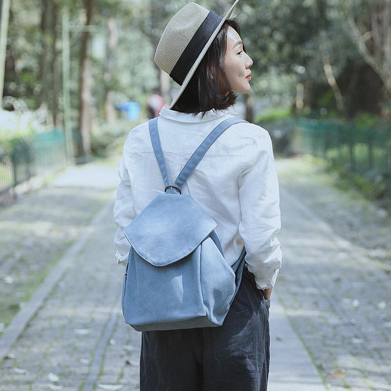 Small Handmade Cotton Backpack – Buddhatrends