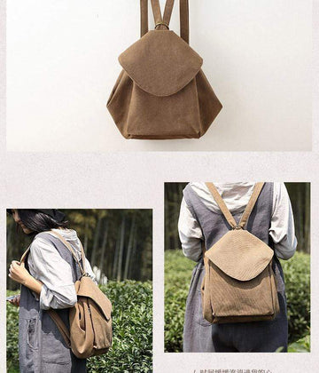 Small Handmade Cotton Backpack – Buddhatrends