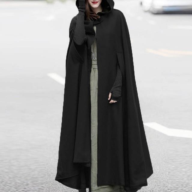 Lushine Plus Size Hooded Cloak – Buddhatrends